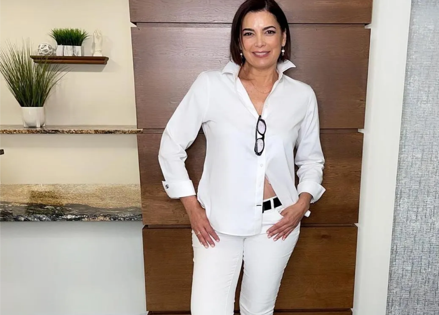 Cortesía | La actriz dijo que se siente bien con su aspecto físico